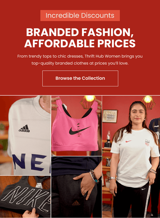 Shop Preloved Women’s Fashion in Pakistan | ThriftHub.pk